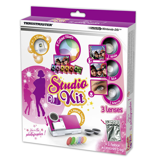 Фотографируйте с Nintendo DSi Studio Kit от Thrustmaster - Igirl